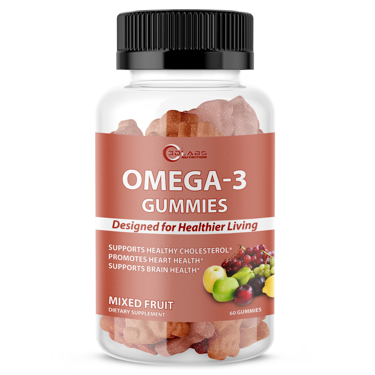 Omega Gummies: Delicious Omega-3 Source – 3D Labs Nutrition