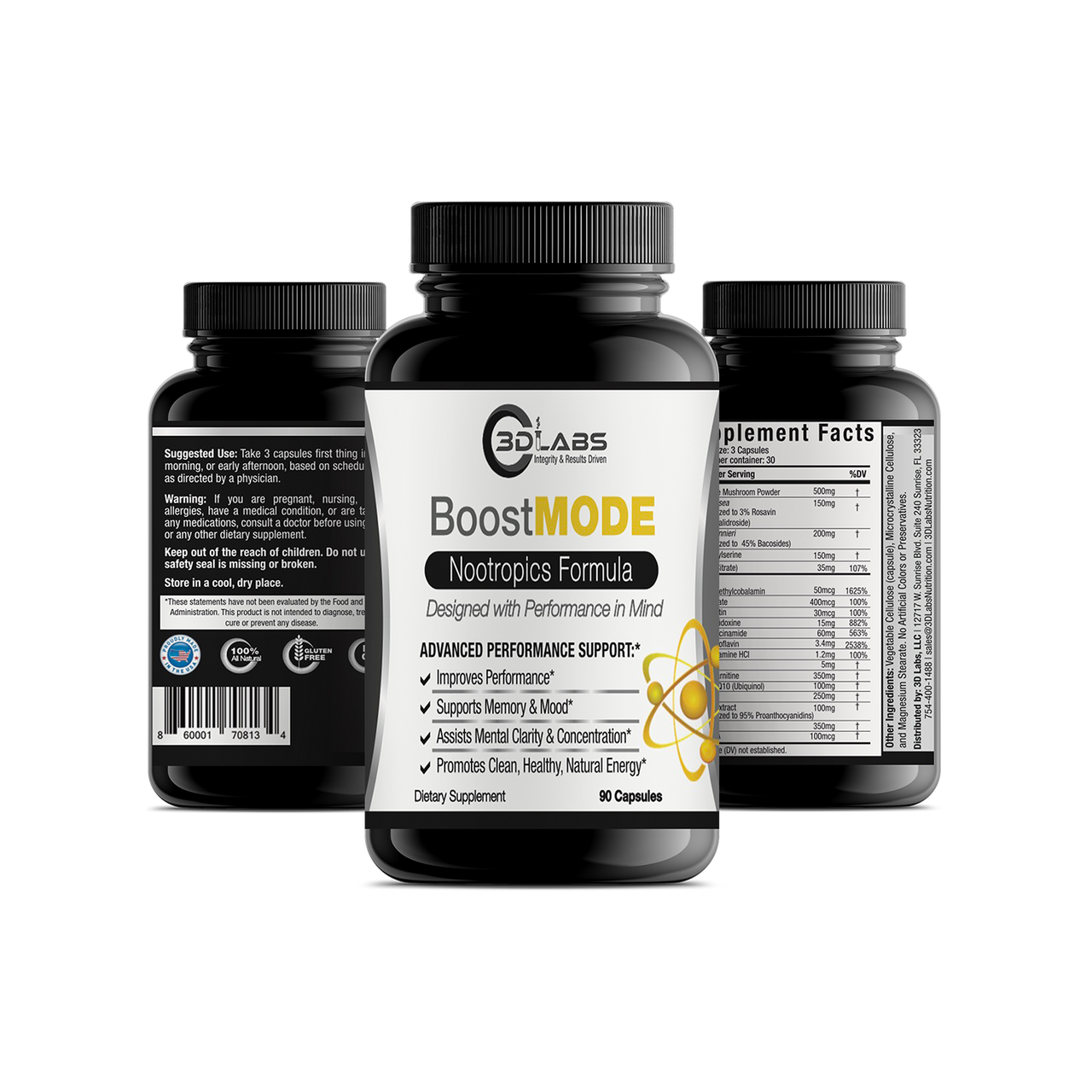 3D Labs Nutrition: Supplementation Built on Integrity & Science