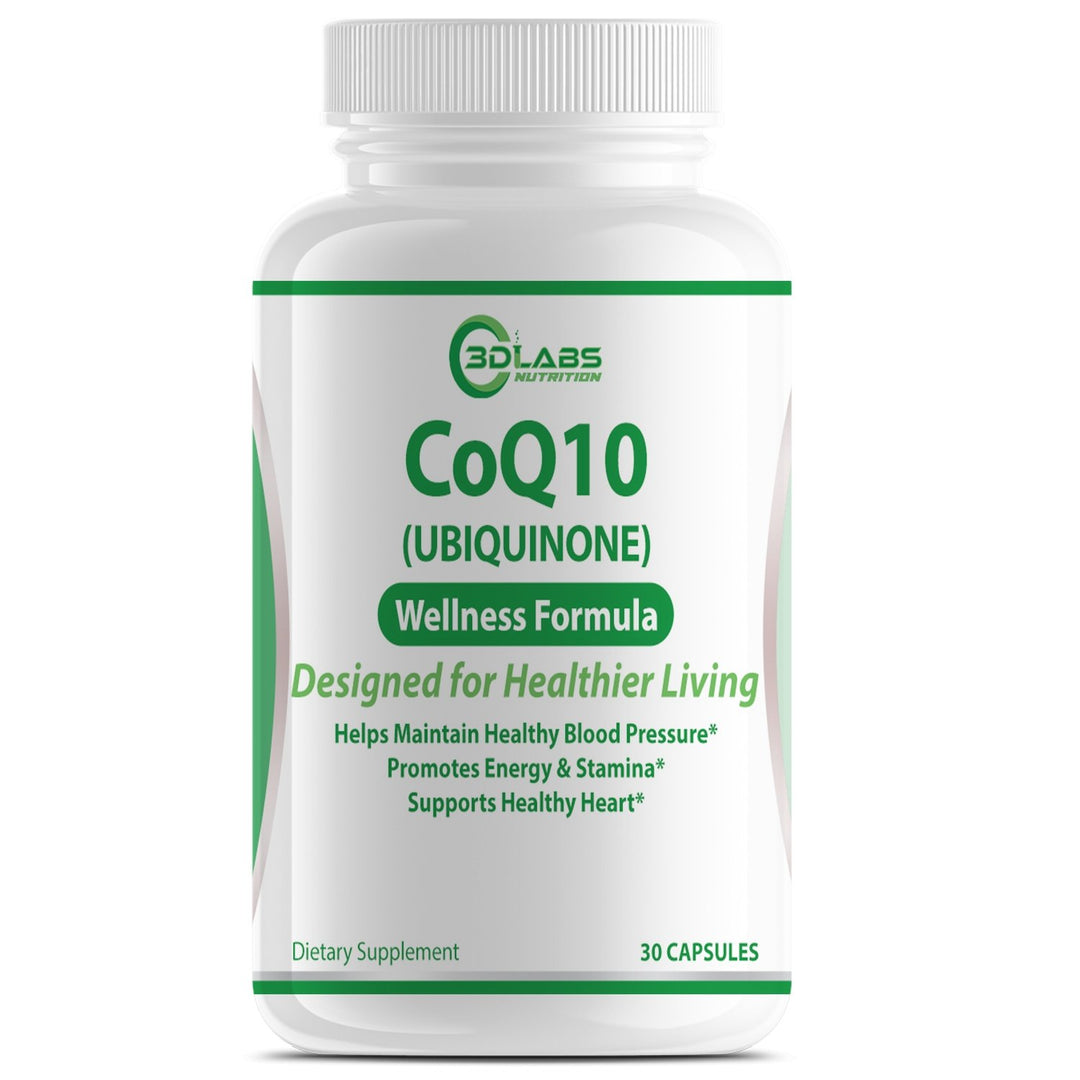 Boost Memory with CoQ10 - Enhance Mental Sharpness – 3D Labs Nutrition